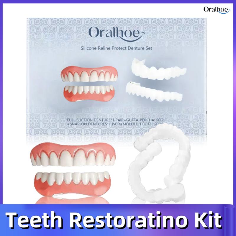 查看[Shapeable denture gel Silicone denture kit Teeth beautification ...