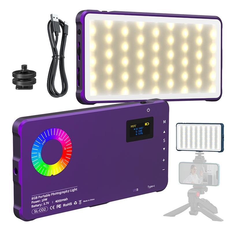 查看[USB Rechargeable Photography Light, Portable RGB Color Changing ...