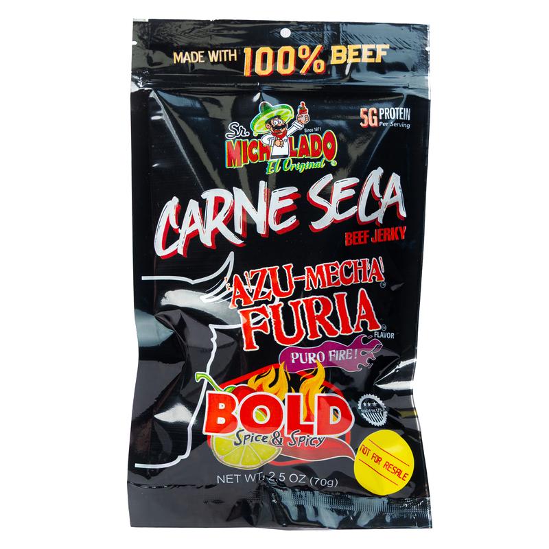 查看[Sr. Michelado Carne Seca - Crunchy Beef Jerky - Azu Mecha Furia BOLD ...