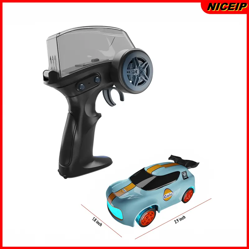 Hotfree 1/64 Mini RC Drift Car, 4WD High-Speed Remote Control AE86 with ...