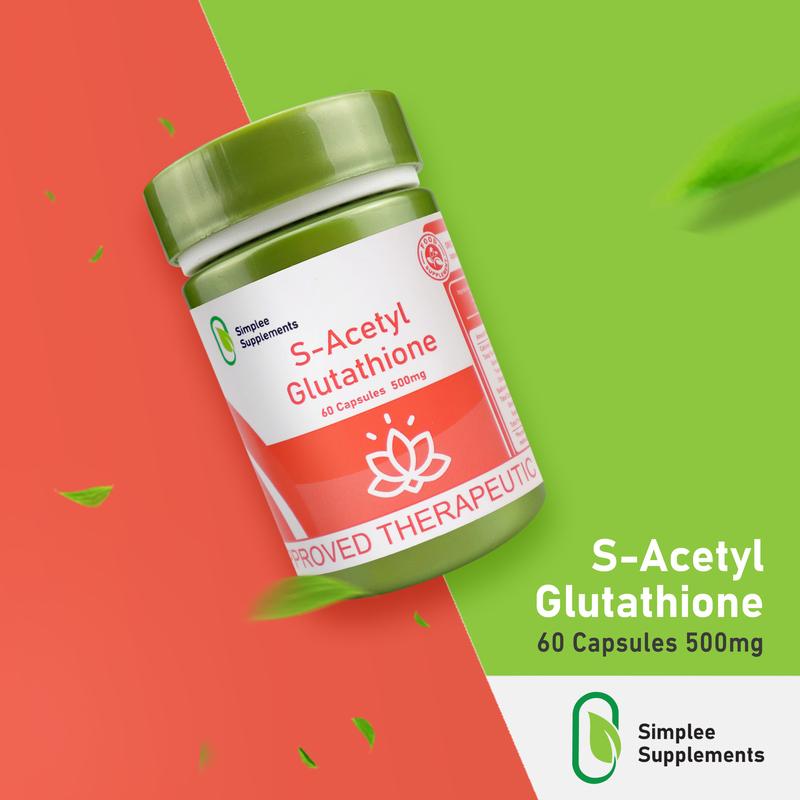 Simplee S-Acetyl Glutathione Collagen - Skin Radiance & Brightening ...