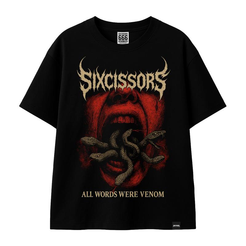 查看[Kaos WORDS T Shirt Musik Metal Unisex Pria Wanita Tshirt Vintage ...