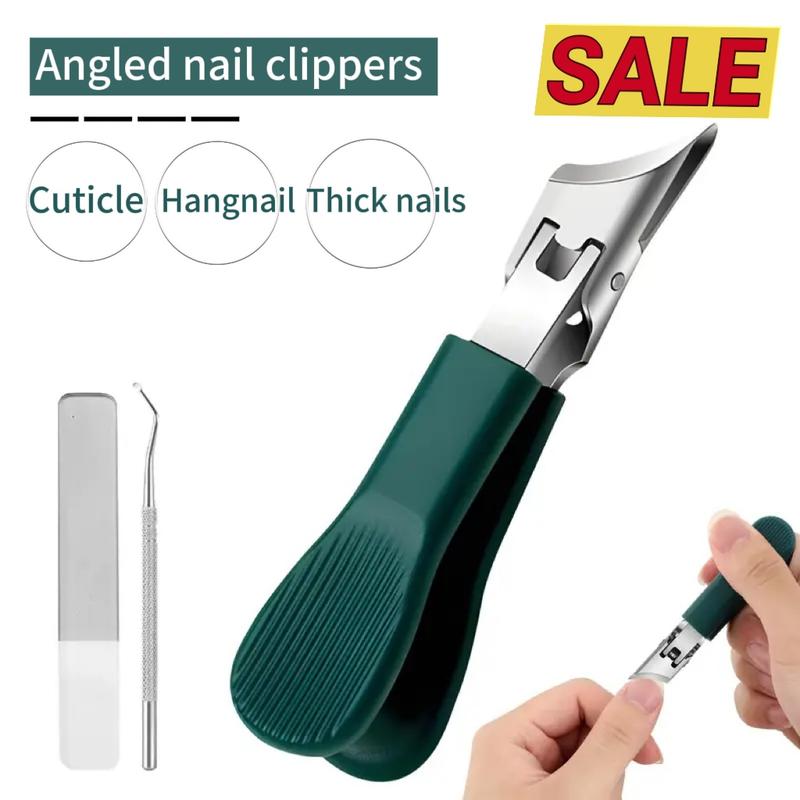 查看[3Pc/Set Eagle Beak Beveled Nail Clippers,Wide Jaw Opening Anti ...