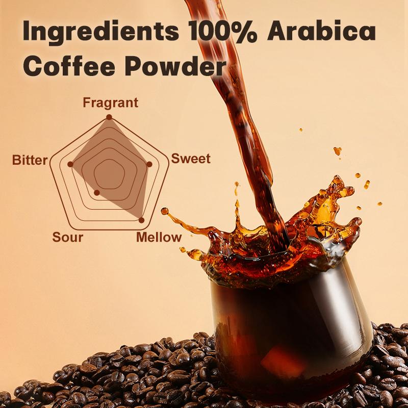 [ 6.6 Sale ] DUJOSOO Black Coffee FDA Approved Low Sugar 30g (3g x10 ...