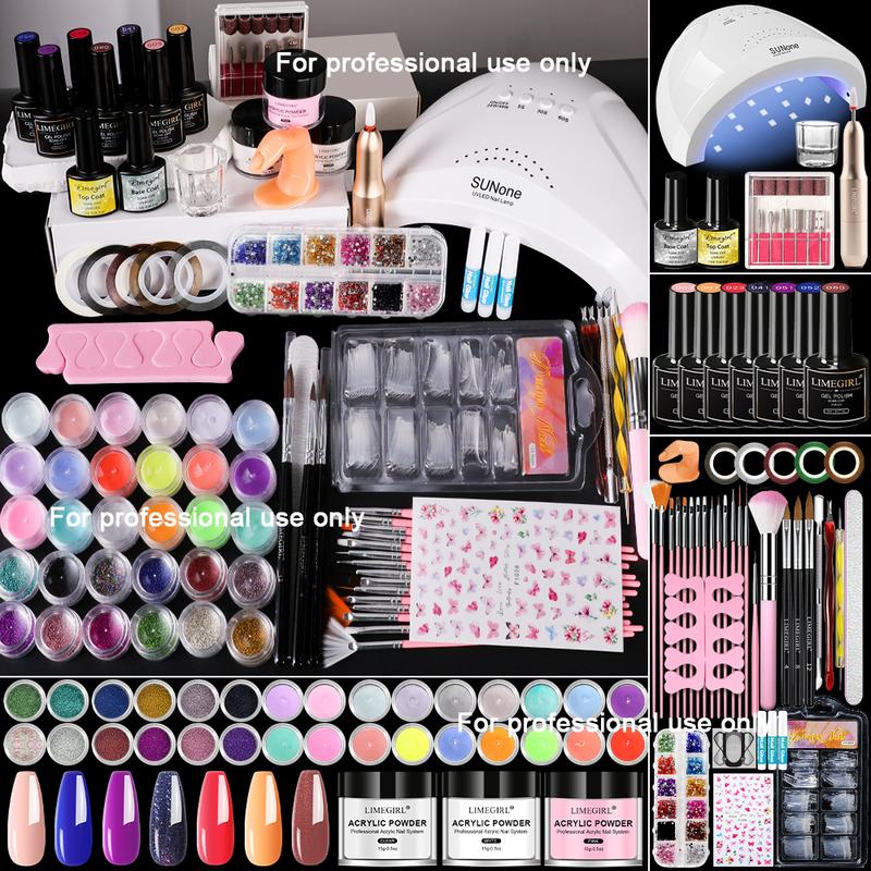 查看[Cutics Acrylic Nail Kit for Beginners Professional Set with Nude ...