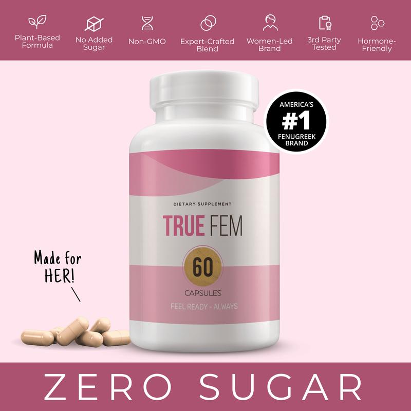 查看[True Fem – 100% Natural – 13-in-1 with Saw Palmetto & Fenugreek ...