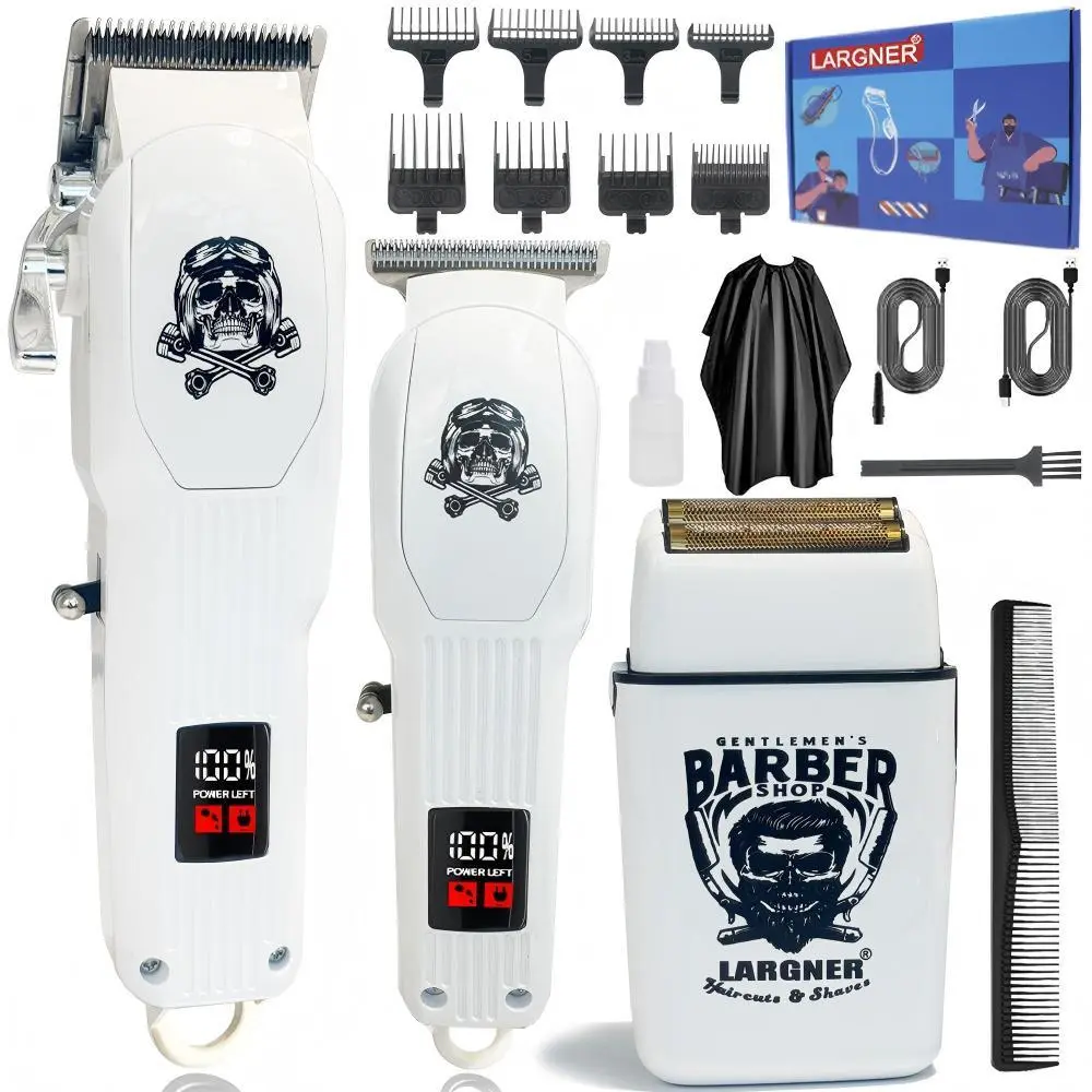 Professional Cordless Hair Clipper, 1 Box Electric Foil Shavers Razor ...