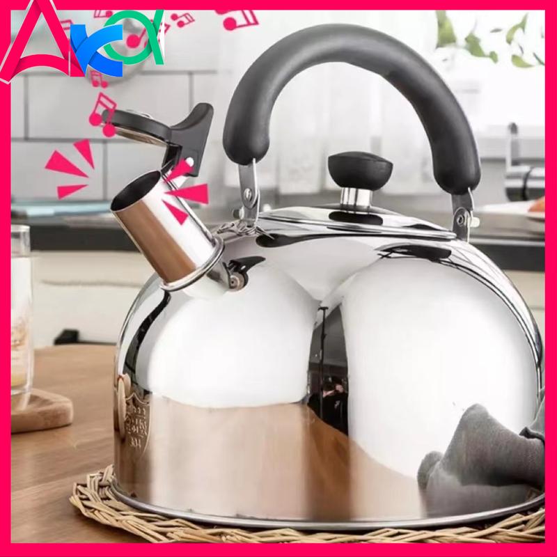 查看[Whistling kettle makapal stainless steel kettle pot gas stove kettle ...
