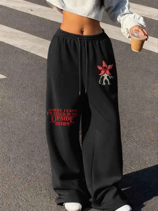 查看[Women's Trendy Stranger Things Upside Down Sweatpants, Oversized ...
