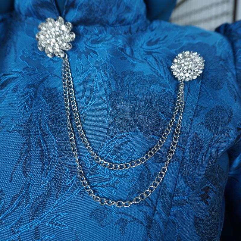 查看[IRIS RAFAEL Brooch Chain | Gold & Silver | Flower Design with ...
