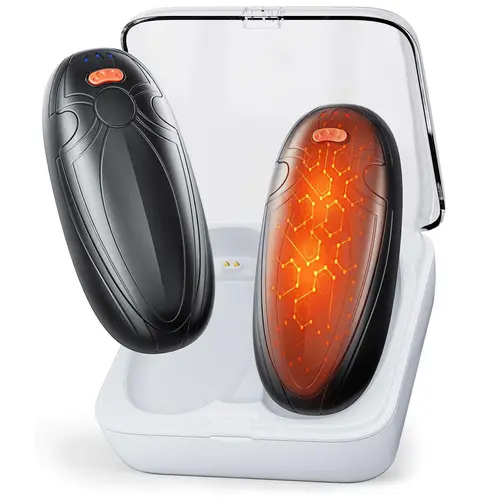 USB Rechargeable Hand Warmer, 2 Counts/set Portable Electric Hand ...