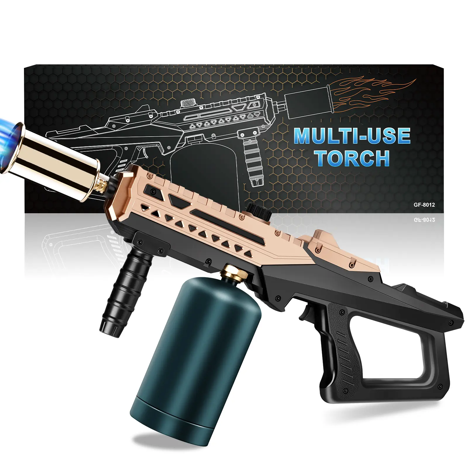 查看[Powerful Grill Torch Gun with Adjustable Propane Flame, Cooking ...