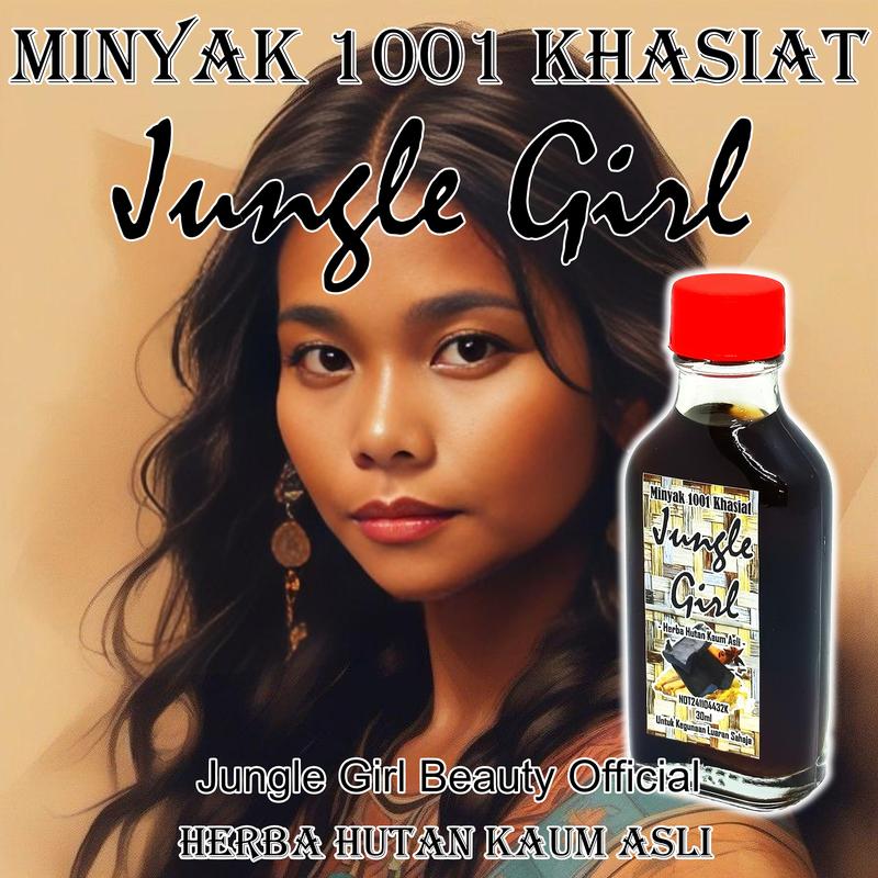 [2 Botol] Minyak 1001 Khasiat JUNGLE GIRL Massage Oil 30ml Kemuning Hitam JG01 | TikTok Shop ...