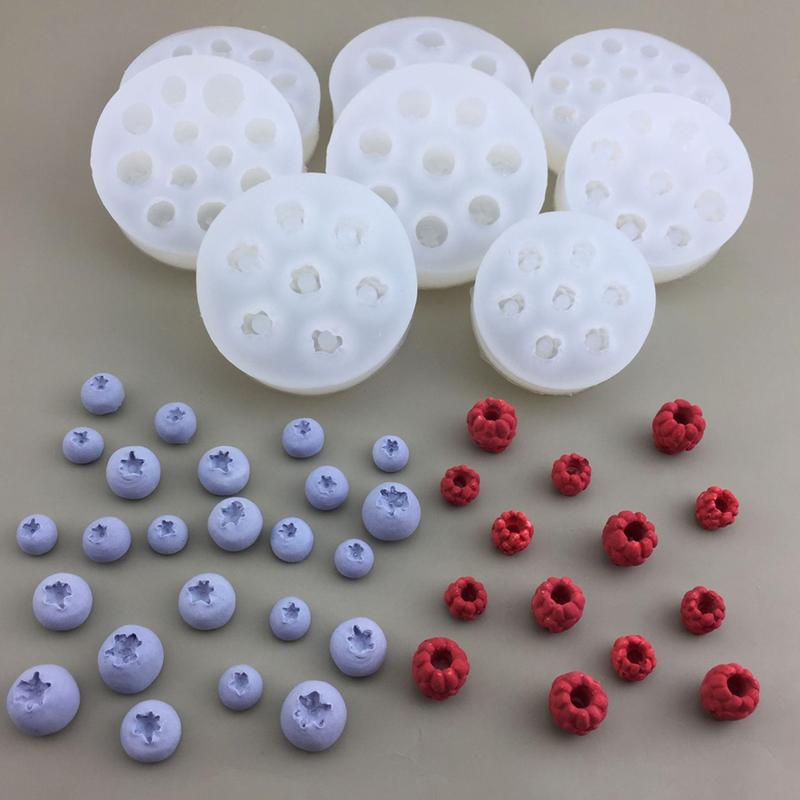 Acuan Lilin 3D Buah Bluberi dan Raspberi, Simulasi TikTok爆款商品分析 - GMV ...