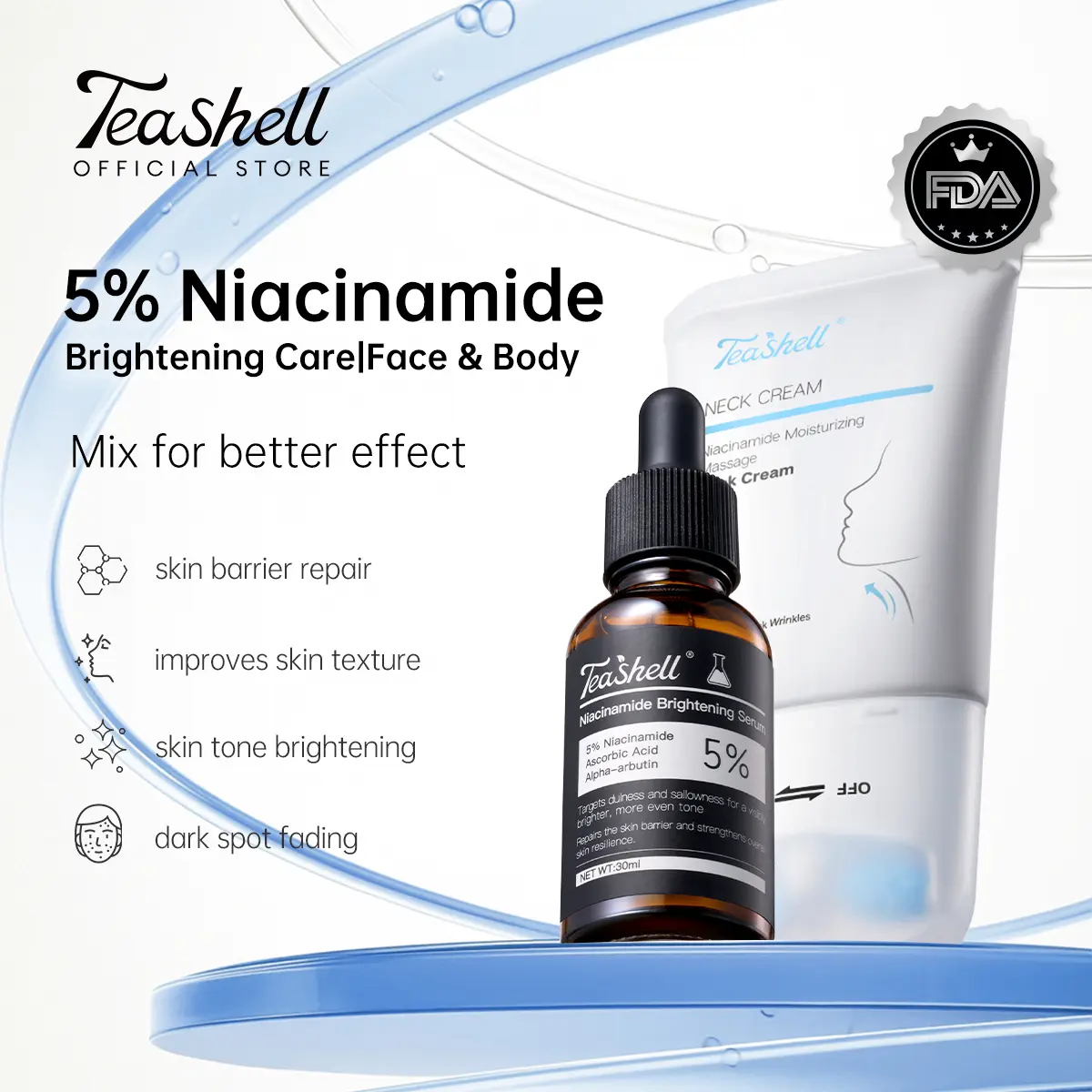 สินค้าขายดี [FDA Teashell Brightening Serum] — เซร TikTok爆款商品分析 - GMV ...