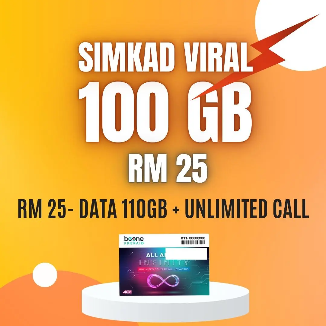 110GB Simkad Beone Prepaid - Celcom coverage | TikTok Shop Sales ...
