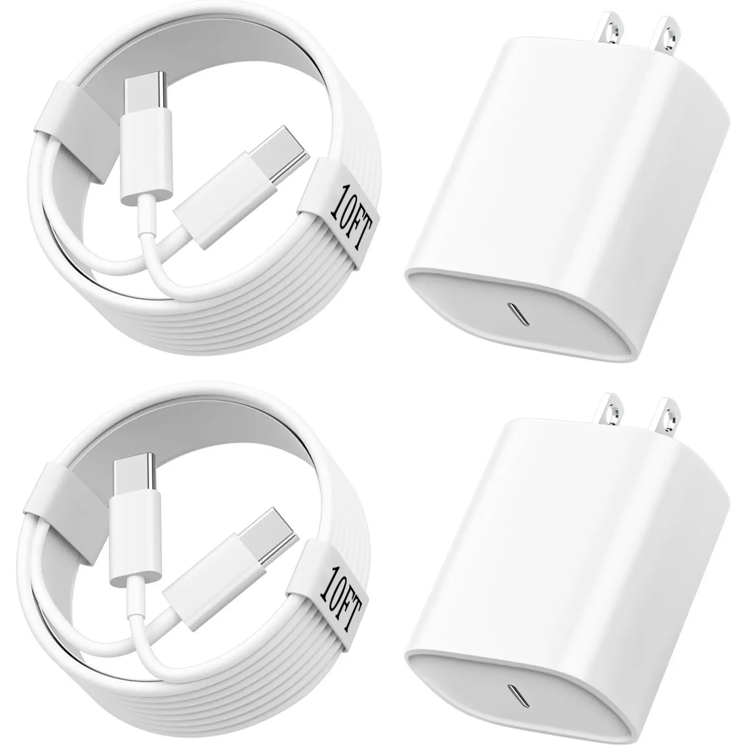 查看[iPhone 16 15 Fast Charger, 20W USB C Charging Block for Apple iPhone ...
