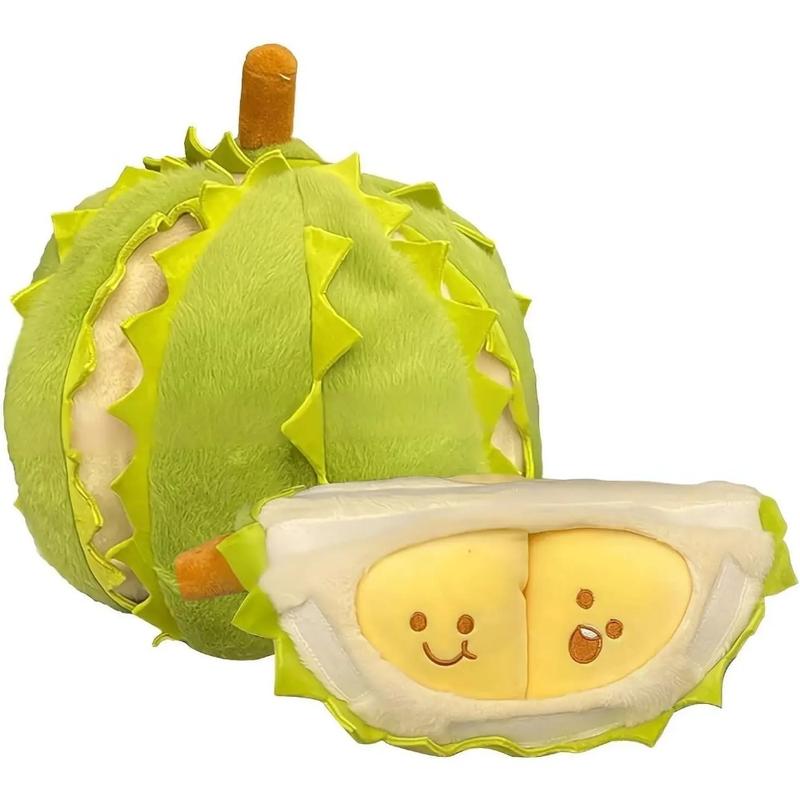 查看[Mainan Boleh Tanggal Reka Bentuk Kreatif Bantal Plushie Buah Durian ...