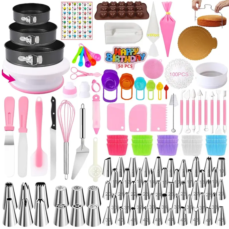 Cake Decorating Tool Set, 464pcs/set Cake Decorati TikTok爆款商品分析 - GMV ...