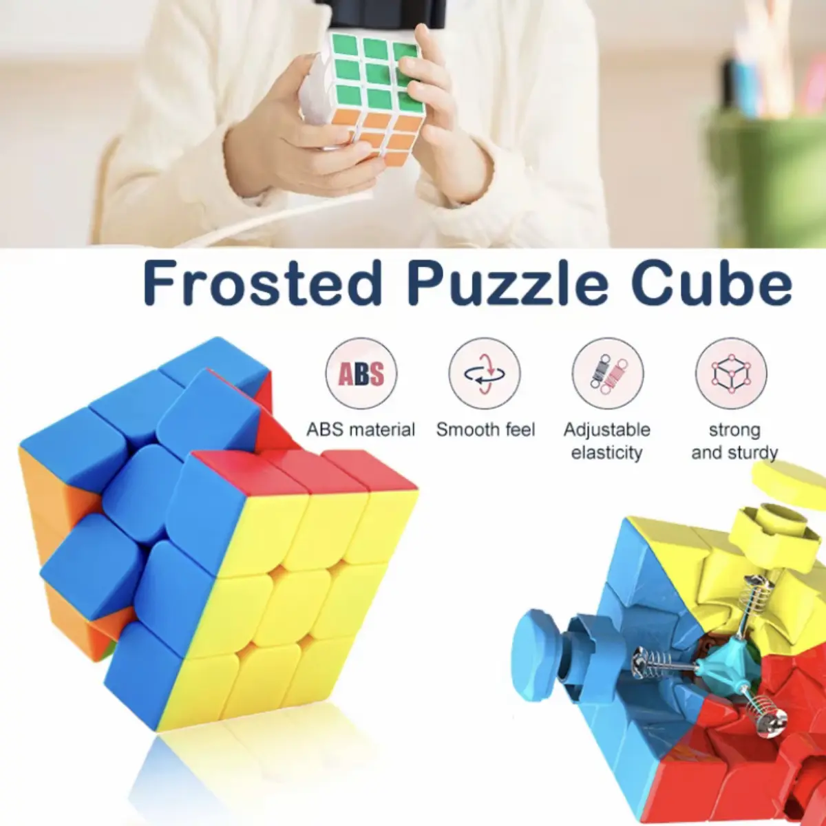 3x3x3 Magic Cube Stickerless Rubik's Cube PuzzlePr TikTok爆款商品分析 - GMV ...