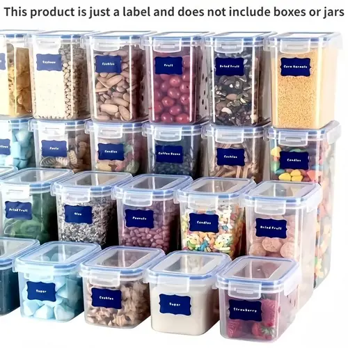 查看[Reusable Food Storage Container Label, 36pcs/set Waterproof Self ...