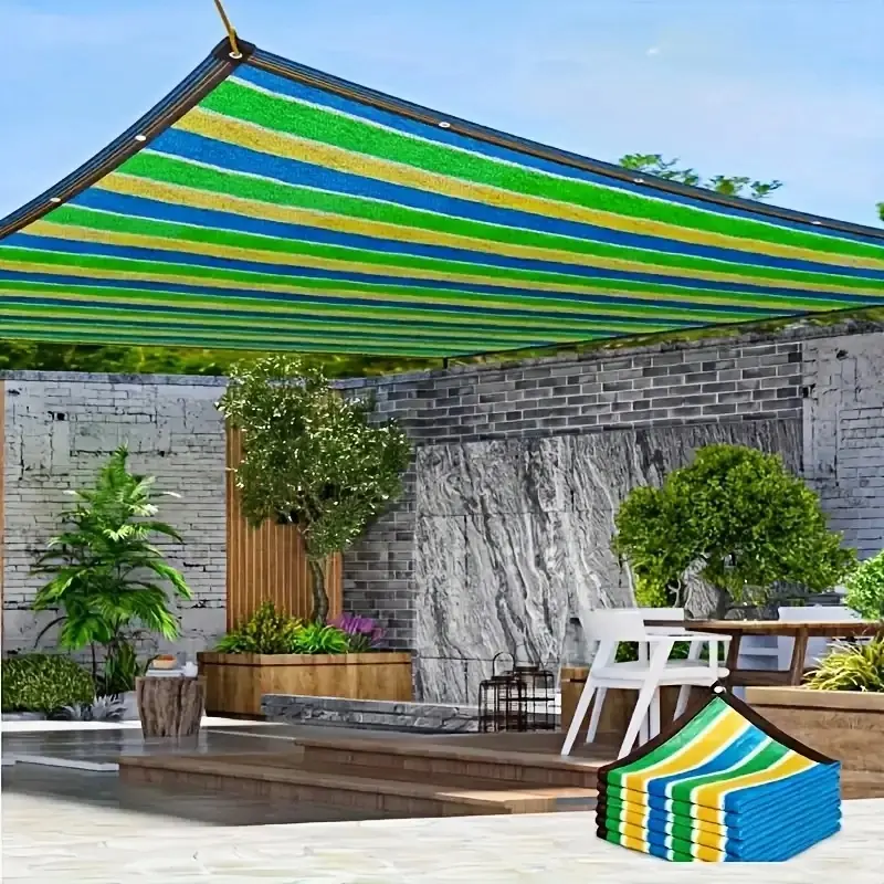 查看[(Large size) Summer Sun Shade Sail for Patio, Outdoor Camping ...
