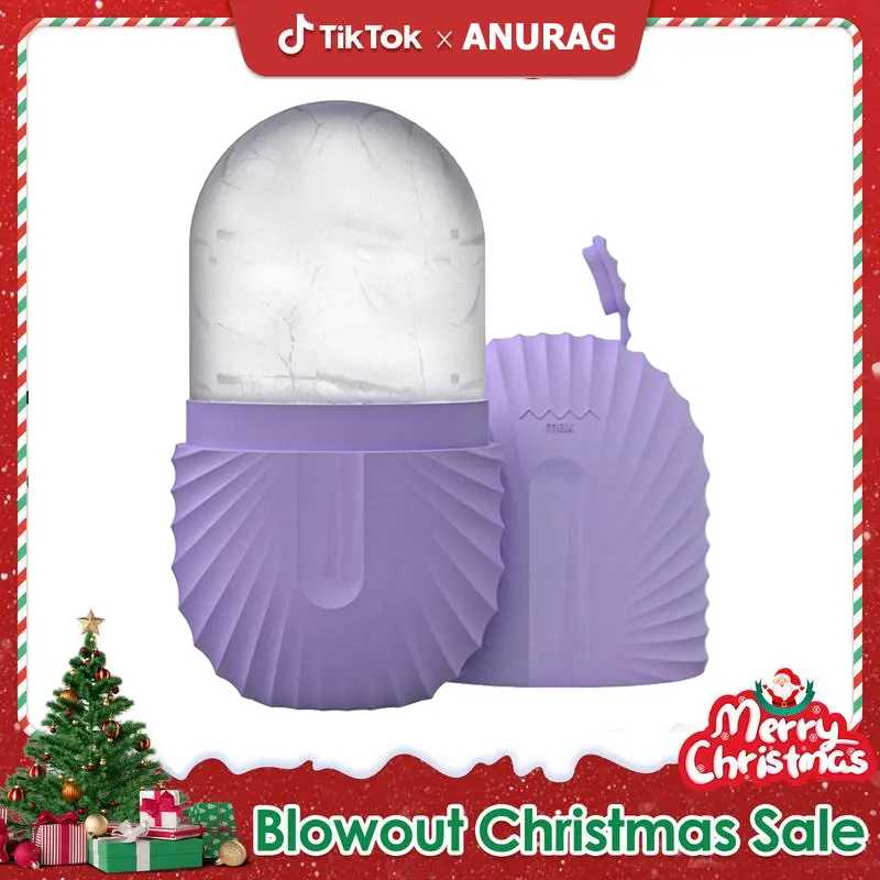 查看[Women's Facial Ice Roller, Silicone Facial Ice Roller and Scraping ...
