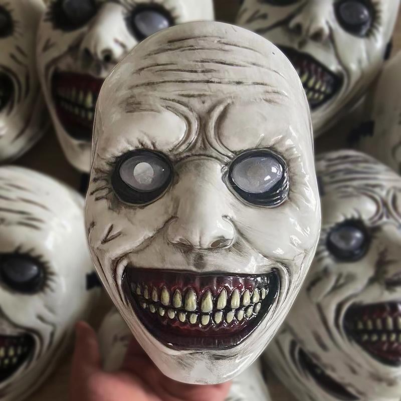 查看[Horror The Exorcist Smiling Face Demon Mask Cosplay Evil Creepy ...