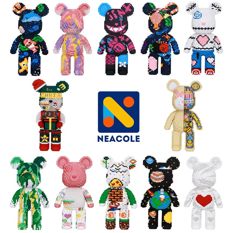 (Big bear) Bear Building Block, Neacole building block, Building blocks ...