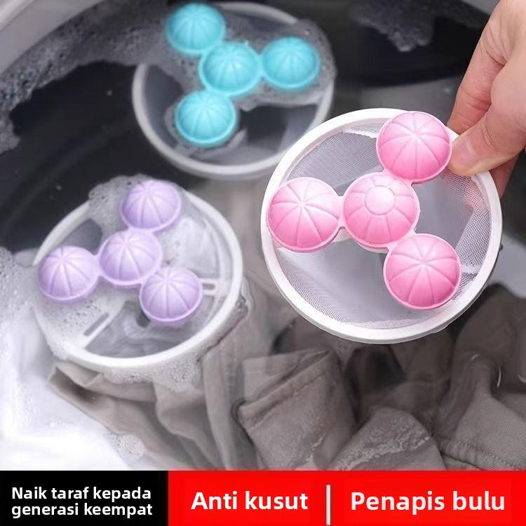 Skrin Penapis Mesin Basuh, Alat Penyingkiran Bulu Dobi, Poket Jaring ...