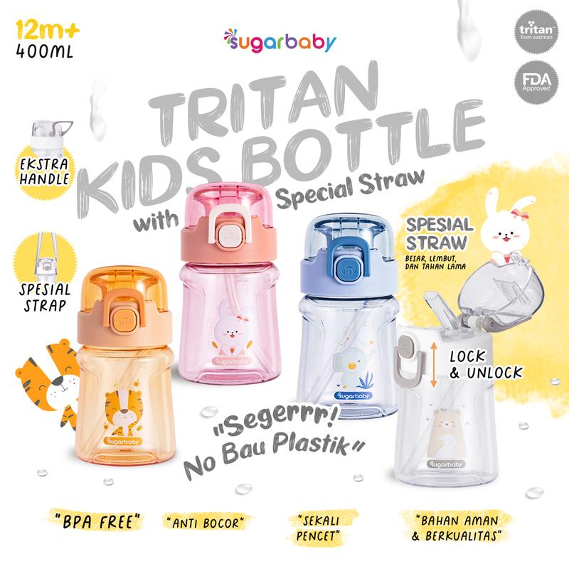 Sugar Baby TRITAN Kid Bottle (400 ml,12 mo+) / botol minum anak ...