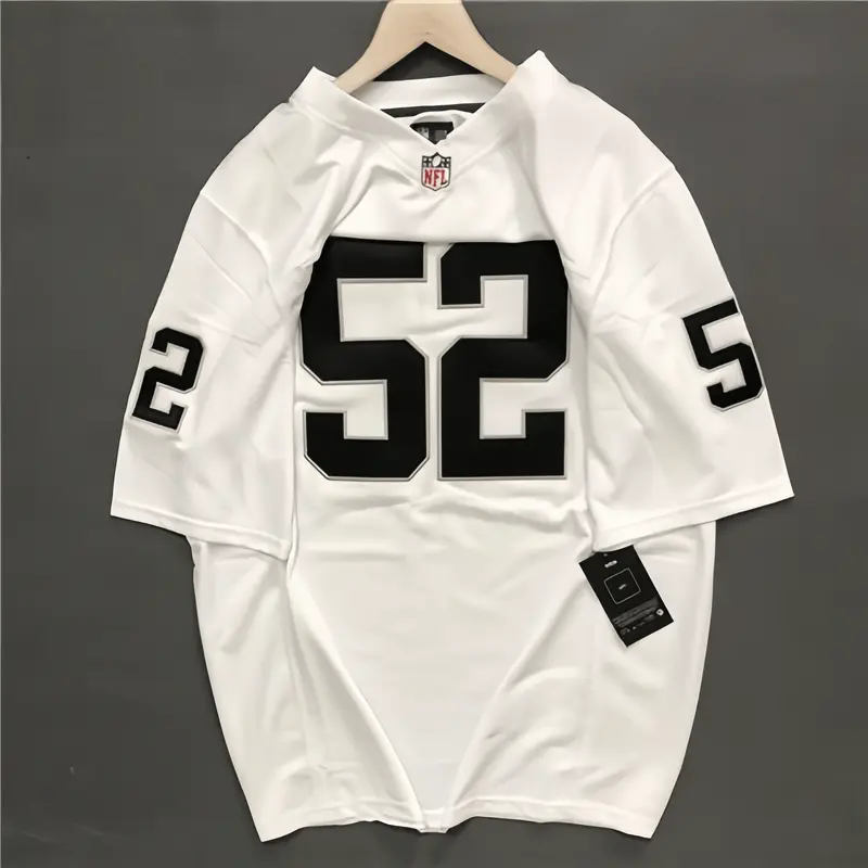 Jersi Ragbi NFL, Gaya Retro Bola Sepak Amerika, Longgar Sesuai, Baju-T ...