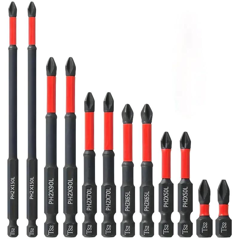High Torque Phillips Screwdriver Bit Set, Anti-slip Hex Shank Drill Bit ...