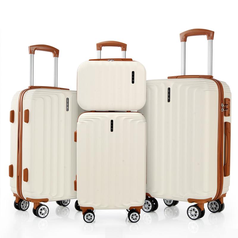 UUH luggage sets(4pcs/6pcs/7pcs/8pcs/9pcs) with TSA Locks - suitcase ...