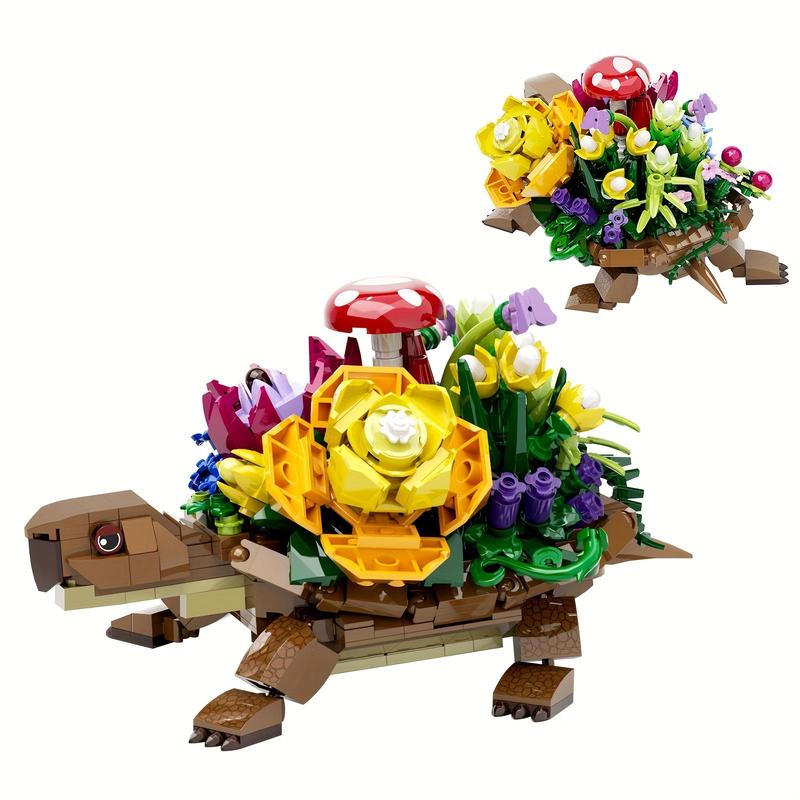查看[Sea Turtle Succulent Plant Design Building Blocks Set, Turtle ...