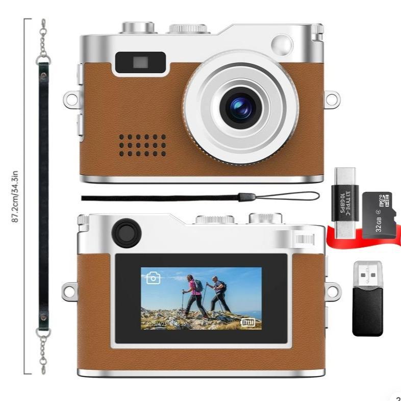 HOTUミニレザーキーチェーンデジタルカメラ、1080P フル HD、200 万画素（2MP）、フラ TikTok爆款商品分析 - GMV ...