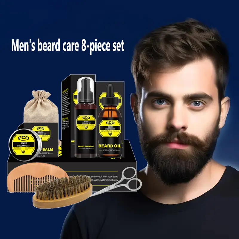 查看[ECO FINEST Beard Care Kit for Men,Beard Growth Kit, BeardGrooming ...