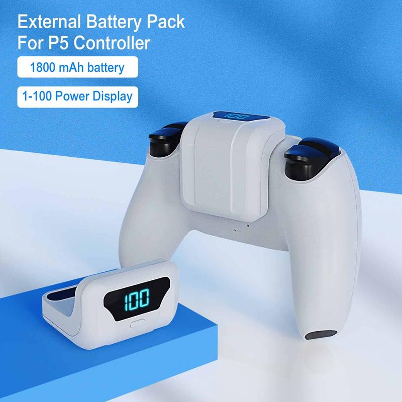 查看[P5 Controller Rechargeable Battery, 1800mah Game Console Charger ...