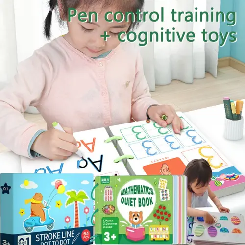 Pen Control Training Copybook Paper Hard Pen Calligraphy Painting Book ...