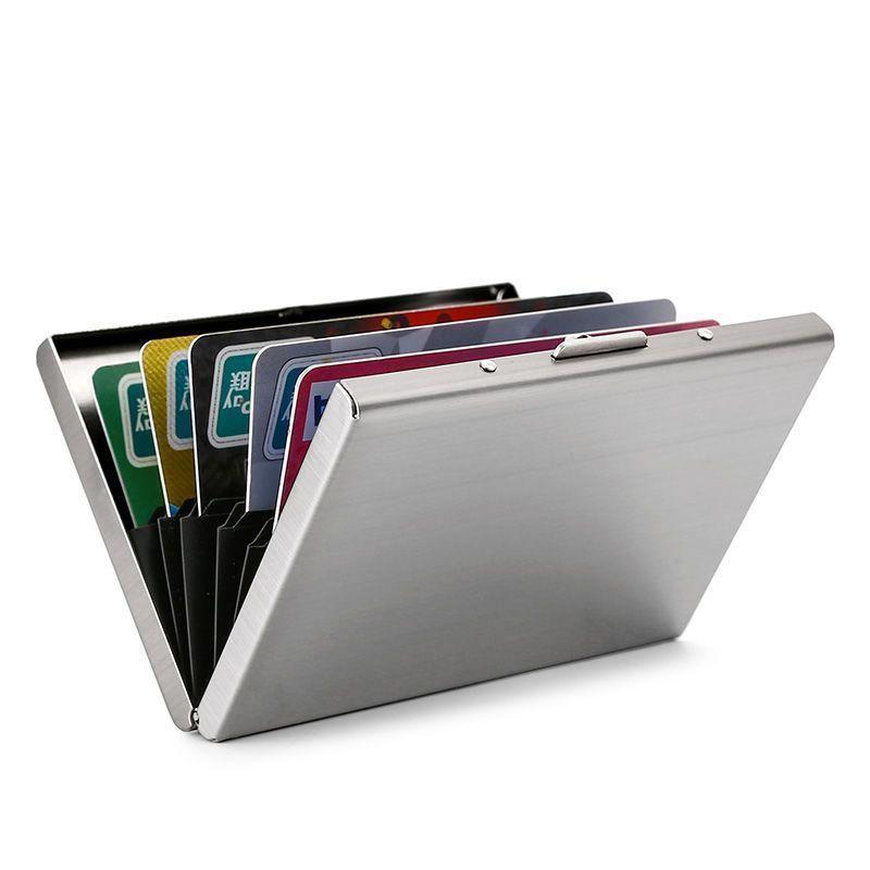 查看[[1Pc]Multifunctional Anti Magnetic Card Holder Anti Skimming ...