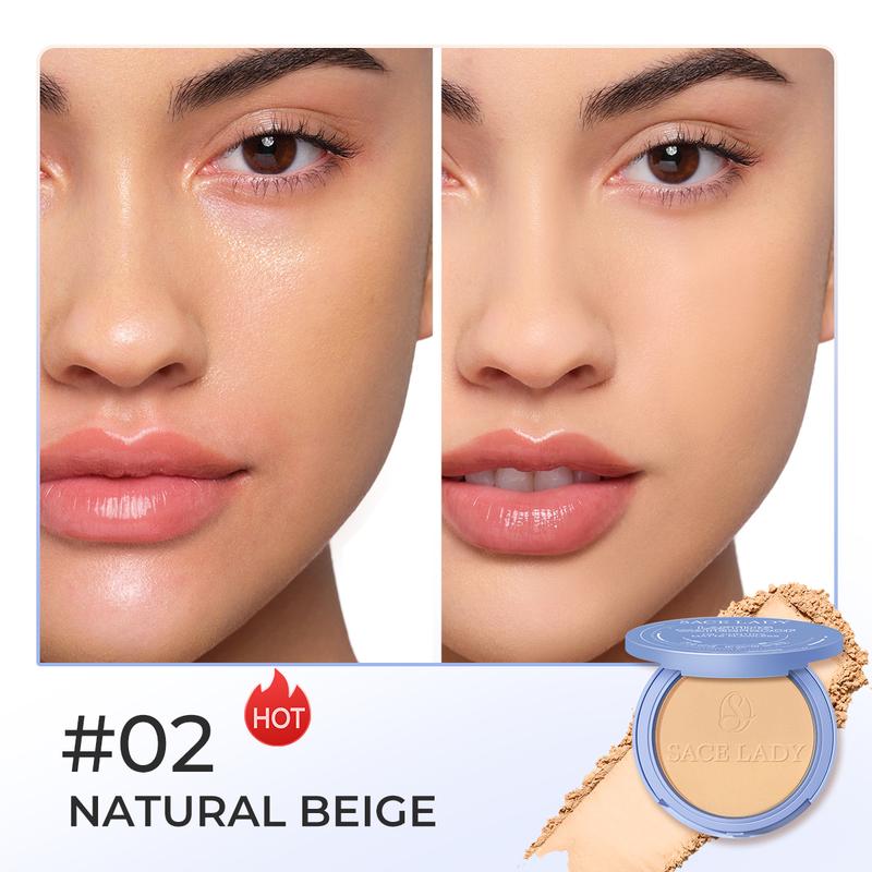 [B] Sace Lady Base de Maquillaje Polvo Compacto Fijador Matte 10g ...