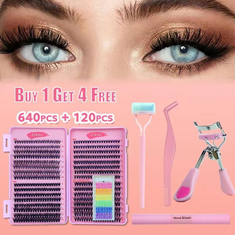 查看[COFIER Natural Personalized False Eyelash Extension Set, Buy 1 Get 5 ...