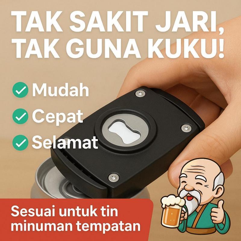 查看[【COD】Pembuka Tin Pelbagai fungsi,Pembuka Botol untuk Bir, Pembuka ...