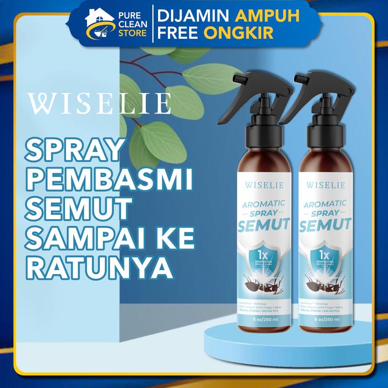 Semprotan Anti Semut Wiseli 250ML/1L Aromatic Spray Obat Pembunuh ...