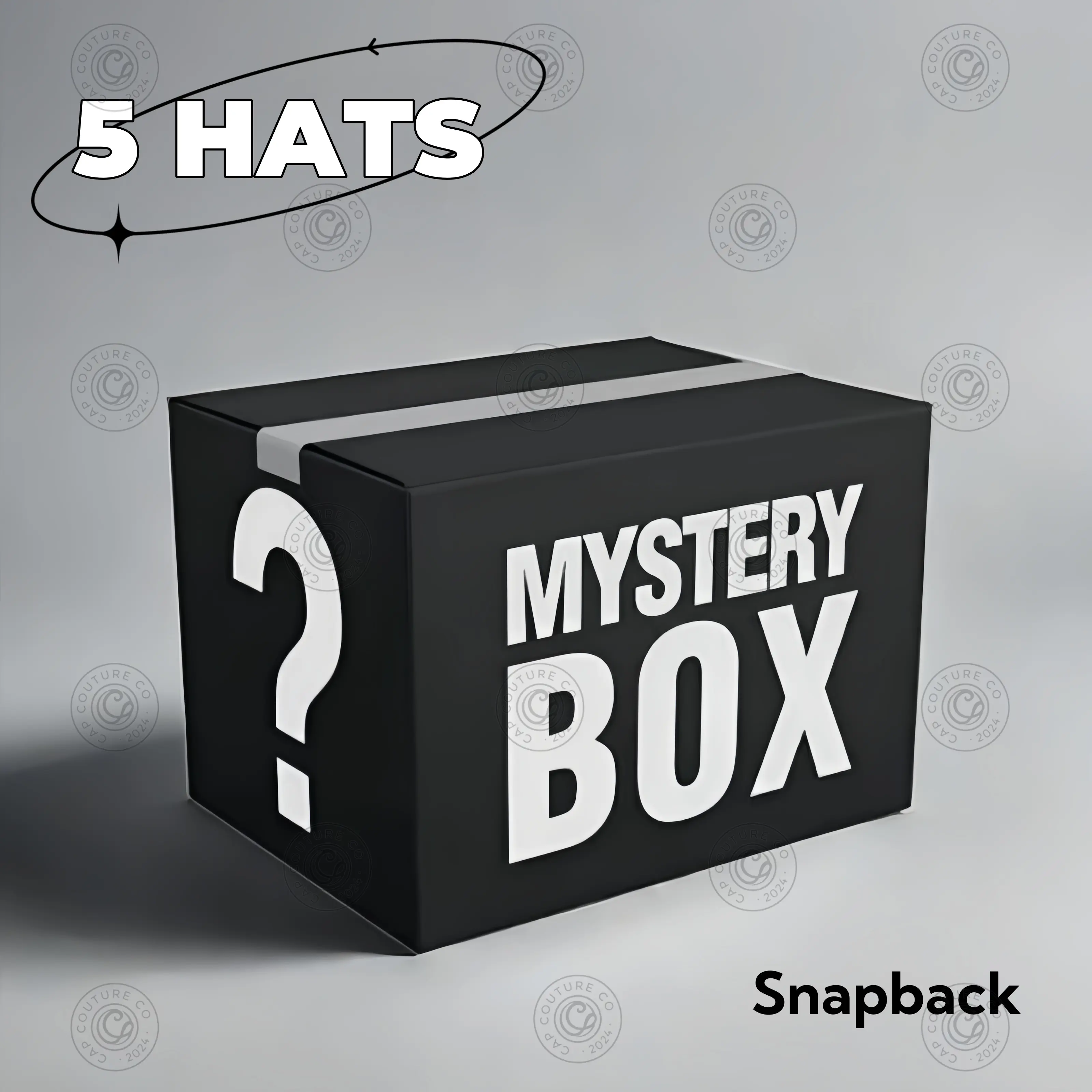 Mystery Hat Box - Five Randomly Picked Flat Brim Trucker Hats - Mystery ...