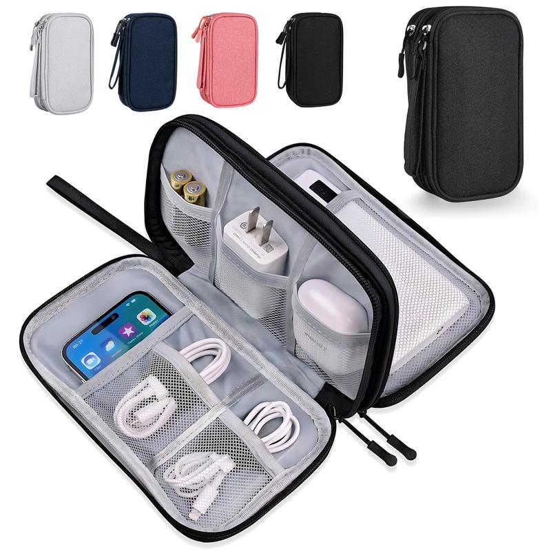 查看[Travel Cable Organizer Pouch Electronic Accessories Carry Case ...