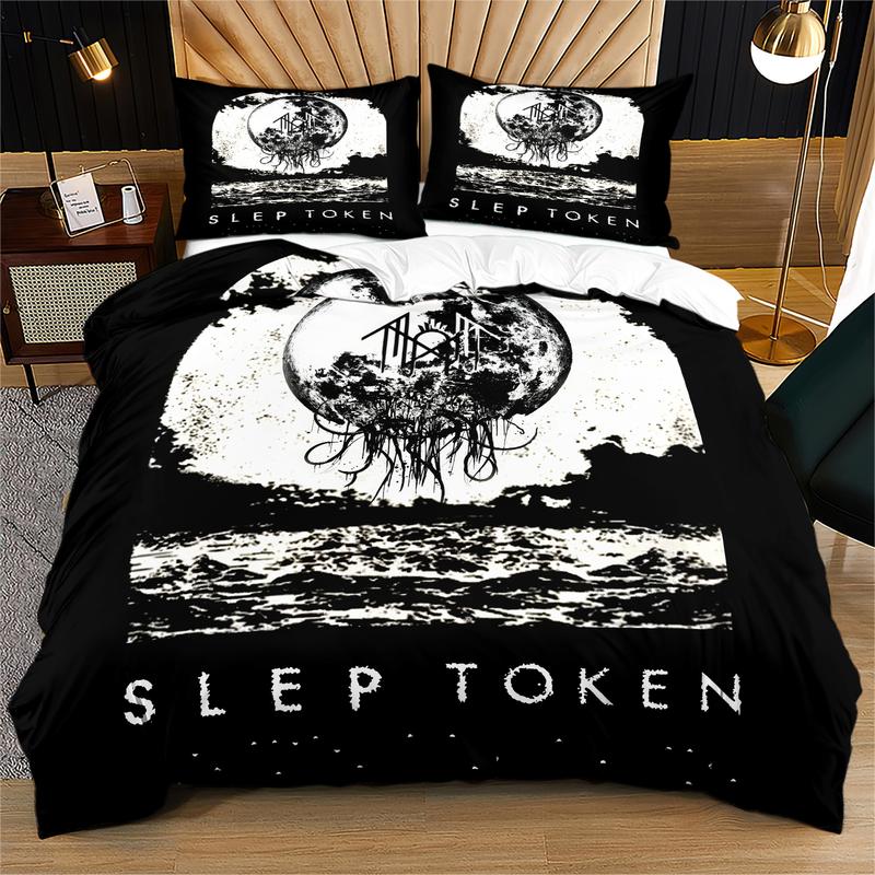 查看[Punk style pattern, soft and durable bedding duvet cover set, Comfy ...