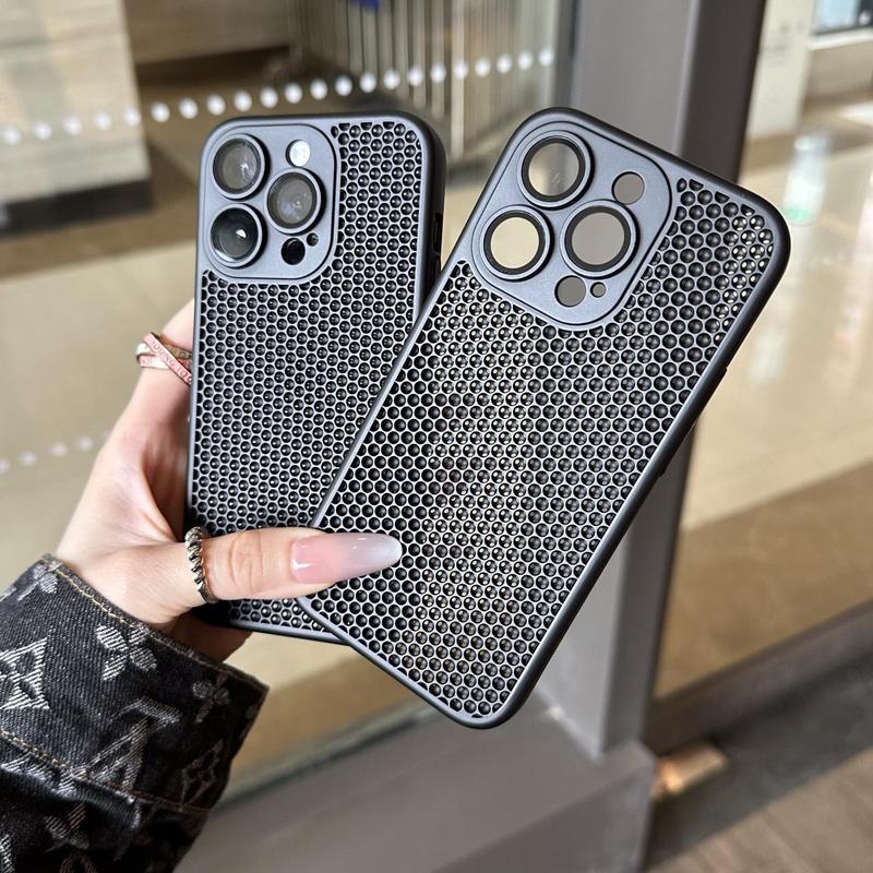 Honeycomb heat dissipation case suitable for Apple 16/15 Promax phone ...