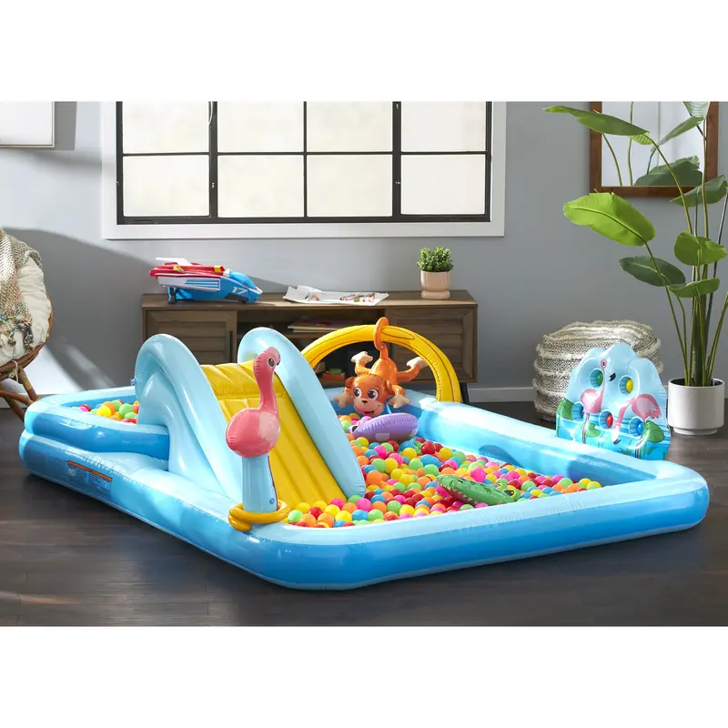 查看[Intex Play Center Kiddie Inflatable Swimming Pool Ball Pit with ...