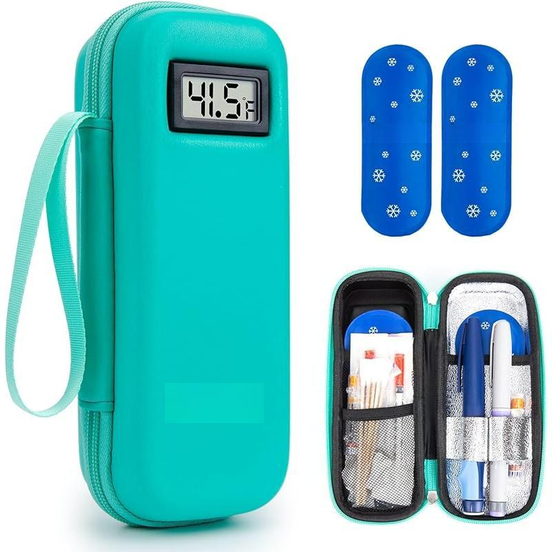 Insulin Cooler Travel Case with Temperature Display - Refrigerated ...